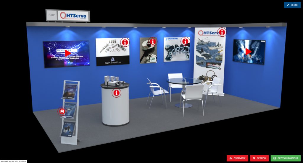 Virtual exhibition stand proves an easy build for HT Servo ...
